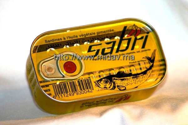 Canned Sardine Mackerel Tuna Safi Morocco