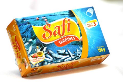 Canned Sardine Mackerel Tuna Safi Morocco