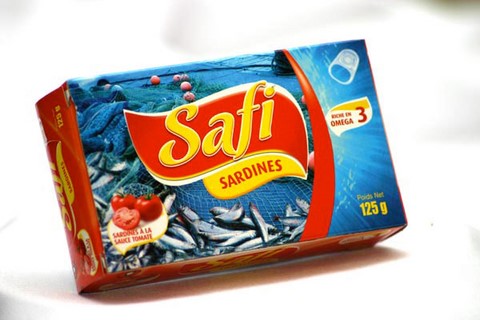 Canned Sardine Mackerel Tuna Safi Morocco